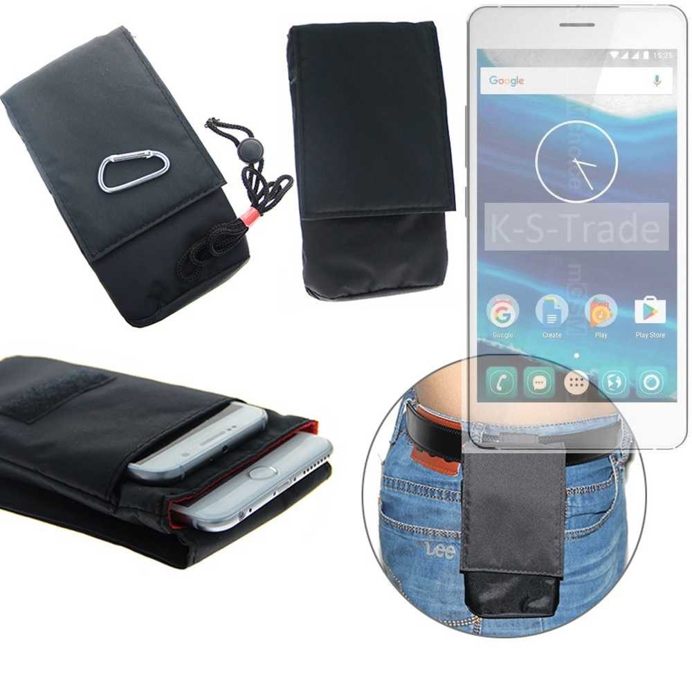 K S Trade Handyhülle Für Qilive Q55 Gürtel Tasche Holster Brusttasche