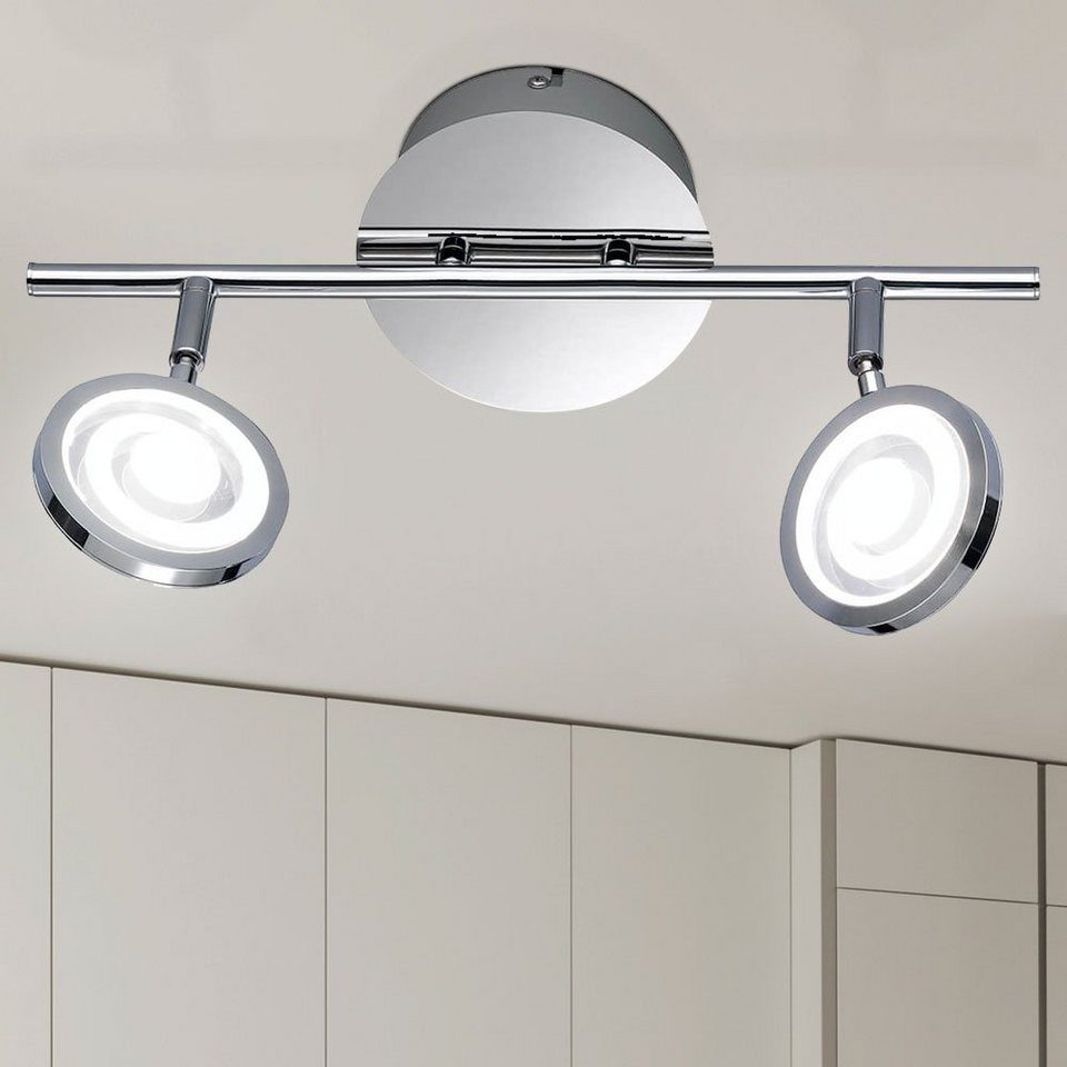 Wofi Led Deckenleuchte Led Leuchtmittel Fest Verbaut Warmweiß Led