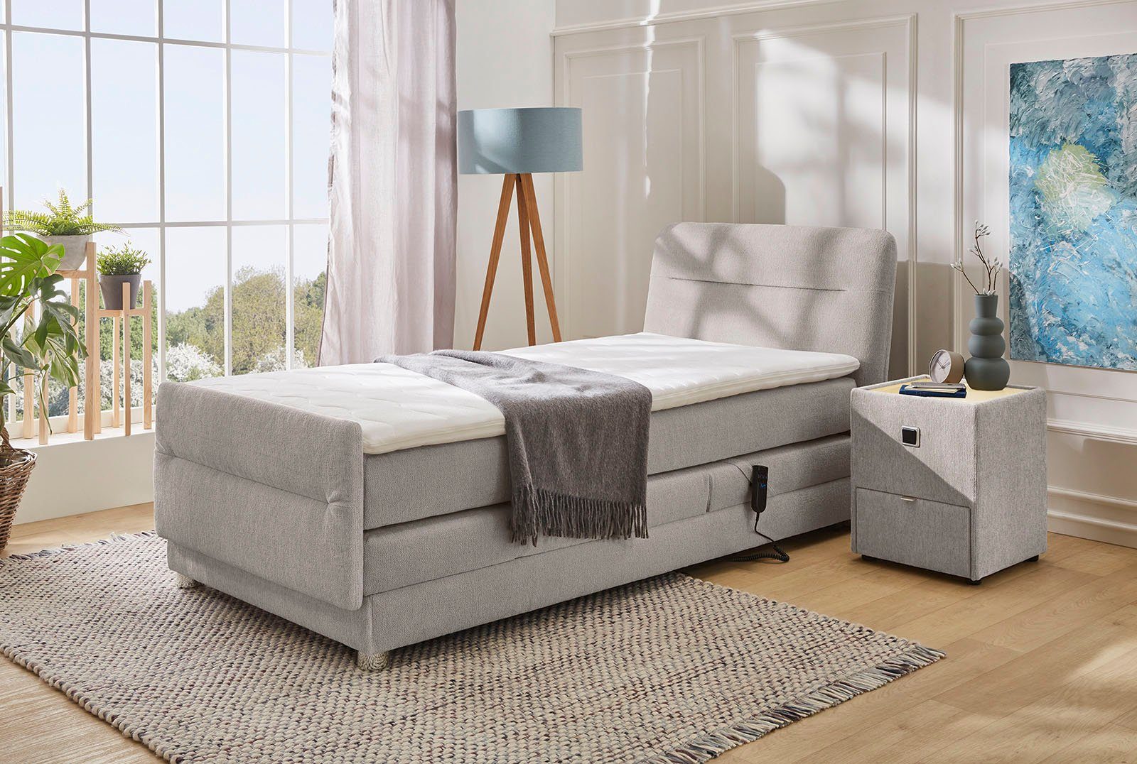 Elektrische Boxspringbetten 100x200 online kaufen | OTTO