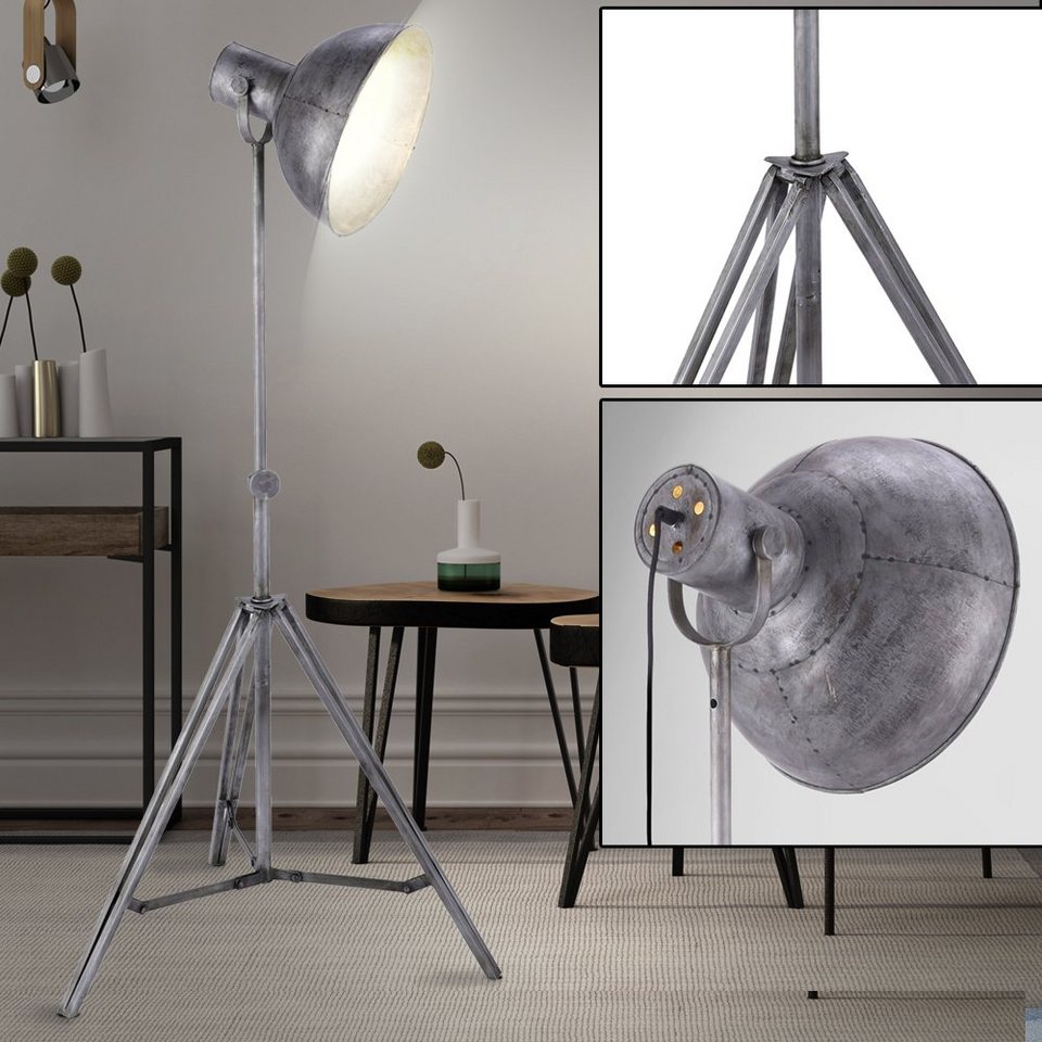 Etc Shop Led Stehlampe Leuchtmittel Inklusive Warmweiß Steh Lampe