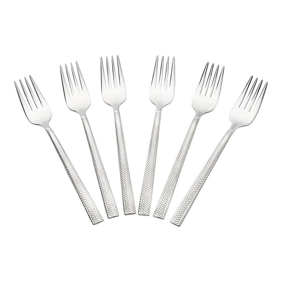 Asphald Besteck Set Hera Design 6er Set Kuchengabel 1810 Edelstahl 6