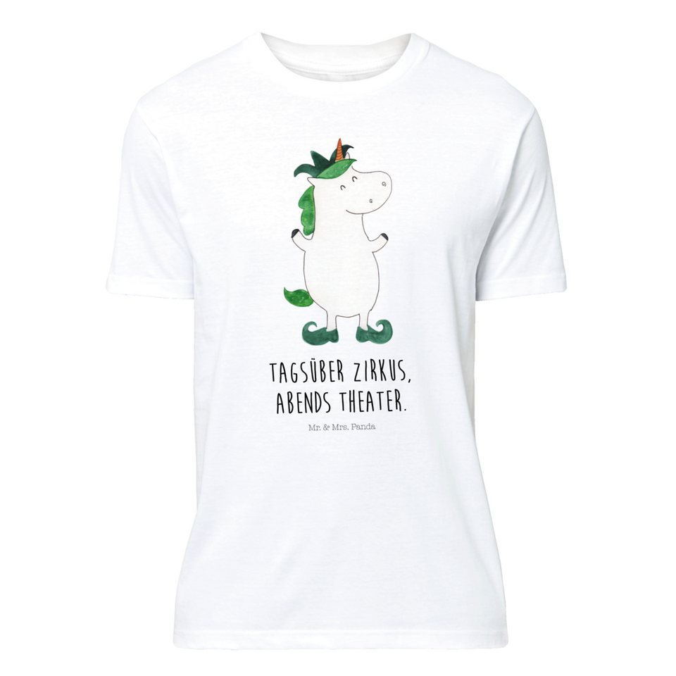 Mr And Mrs Panda T Shirt Einhorn Joker Weiß Geschenk Rundhals