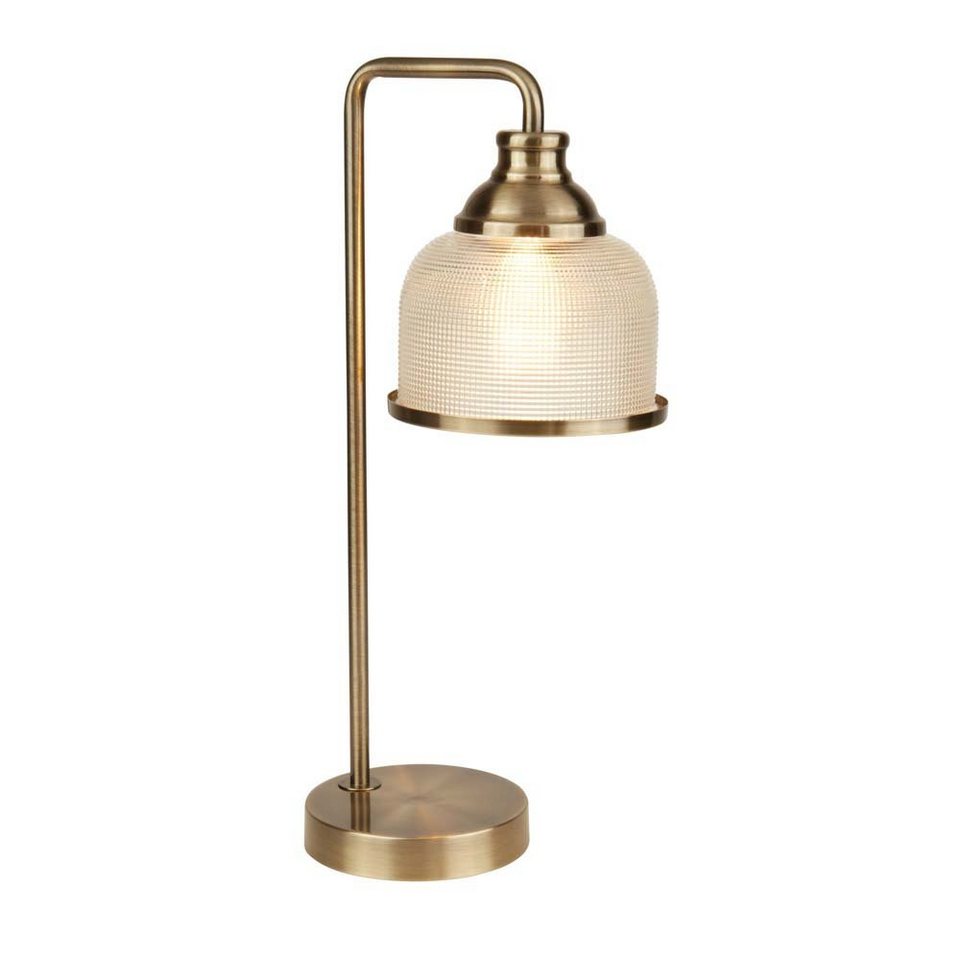 Etc Shop Schreibtischlampe Tisch Lampe Leuchte Antik Messing Diele