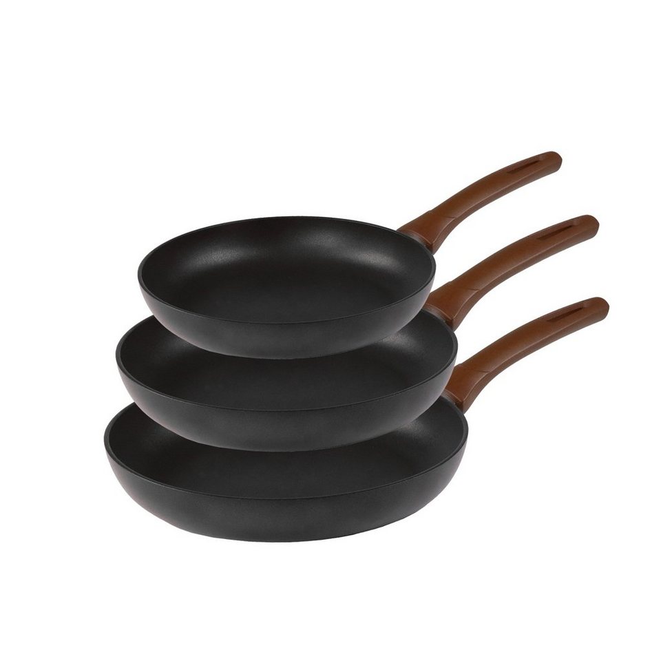 Stoneline Pfannen Set Natural Line ® Recycling Pfannenset 3 Teilig 20