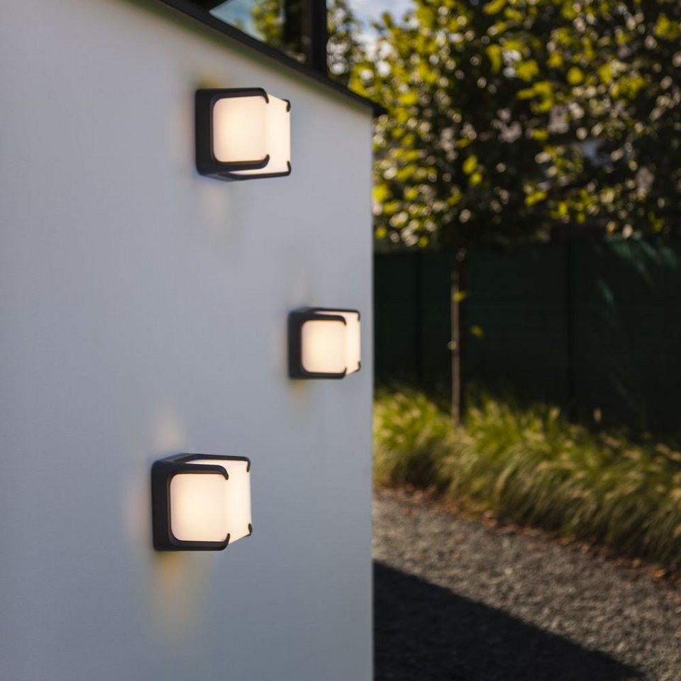 Click Licht Led Außen Wandleuchte Led Wandleuchte Armor In Anthrazit 8