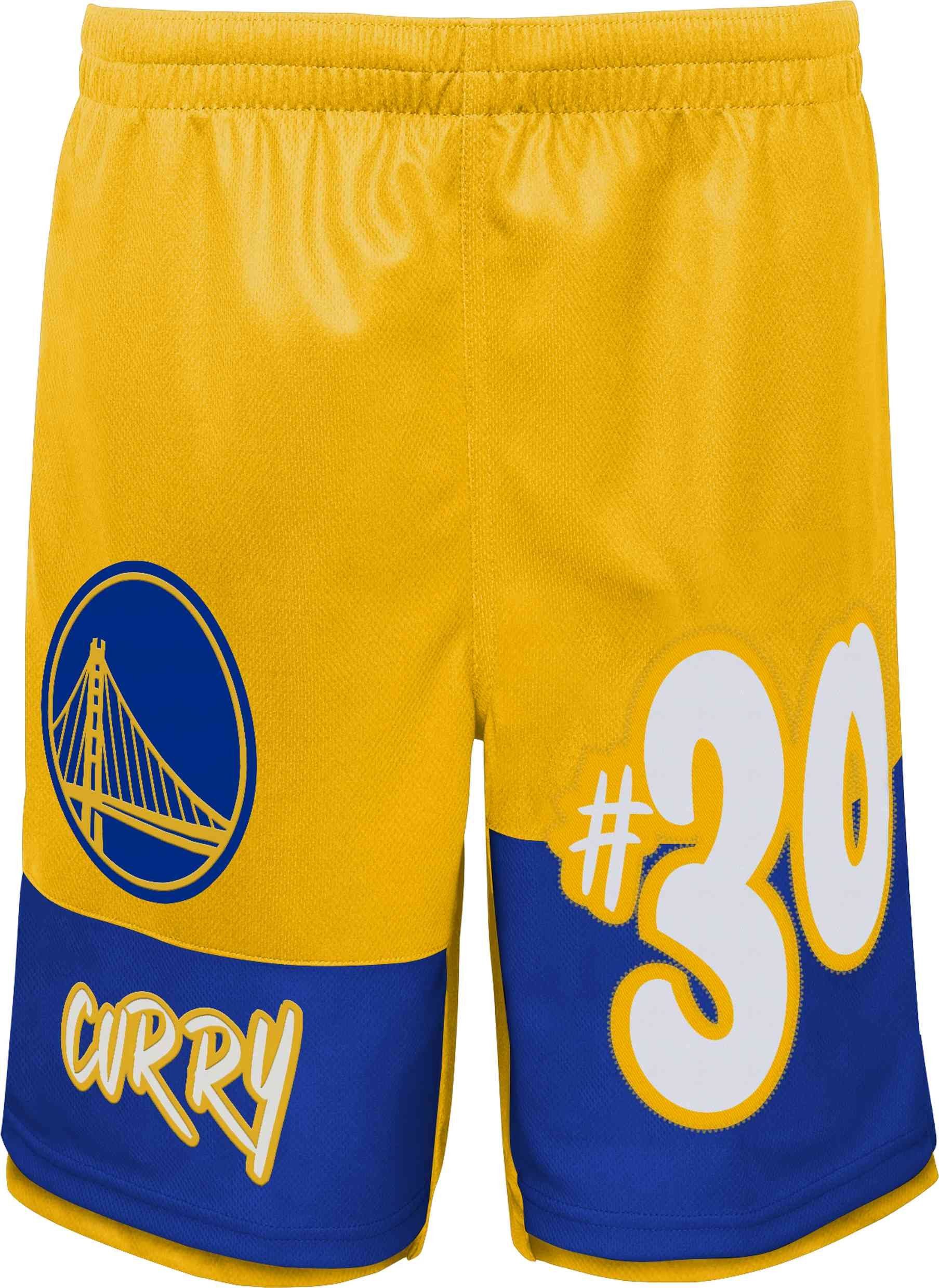 Outerstuff Shorts NBA Golden State Warriors Pandemonium N&N Curry