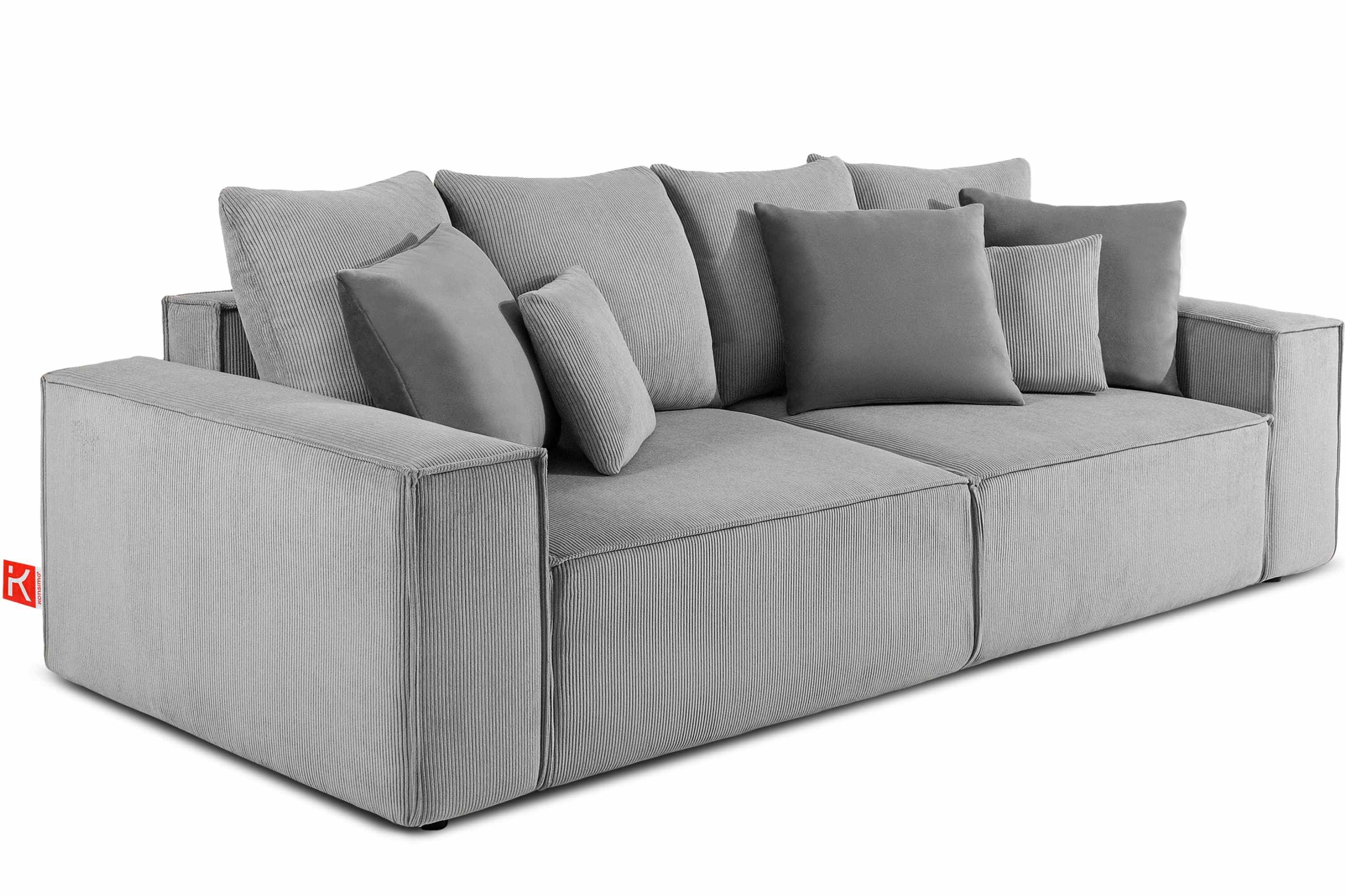 KONSIMO® Schlafsofa NAPI III Sofa 3-Sitzer, hergestellt in der EU, mit ...