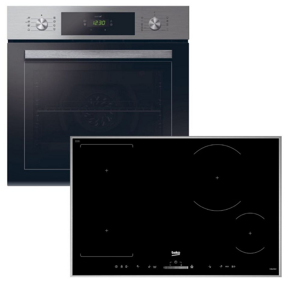 Candy Backofen Set Smartsteam Mit Beko Induktionskochfeld Booster