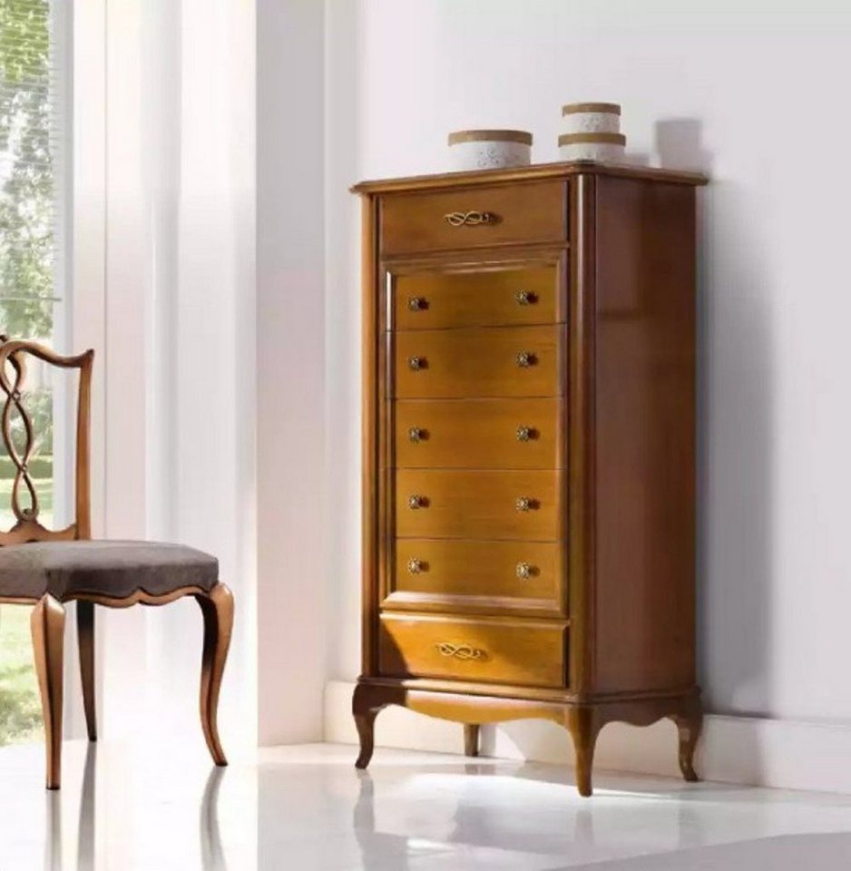 Jvmoebel Hochkommode Klassischer Kommode Italienische Möbel Holz