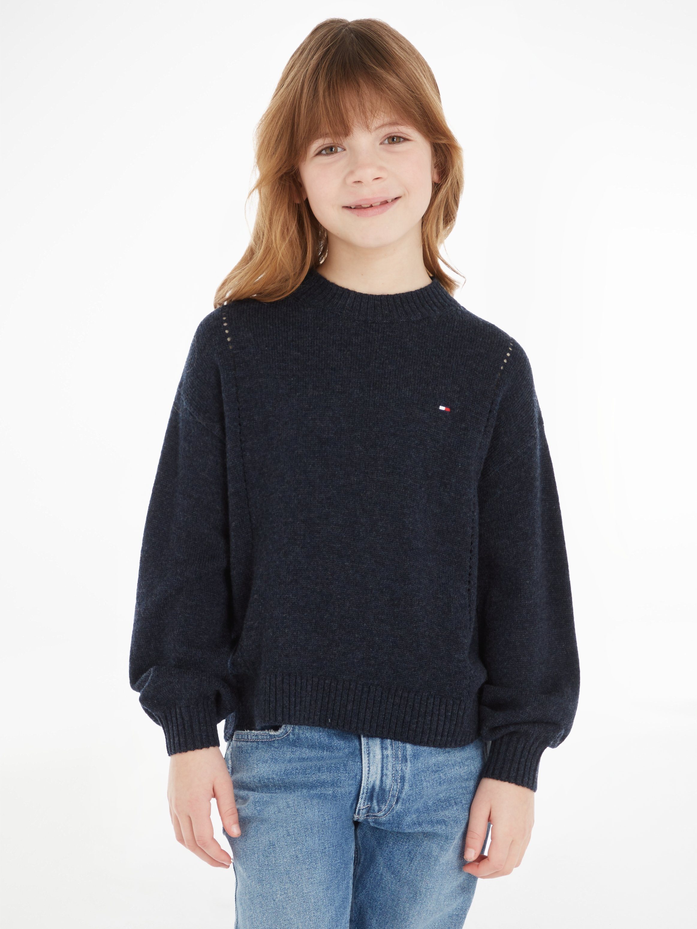 Tommy Hilfiger Rundhalspullover Essential Soft Wool Cnk Sweater