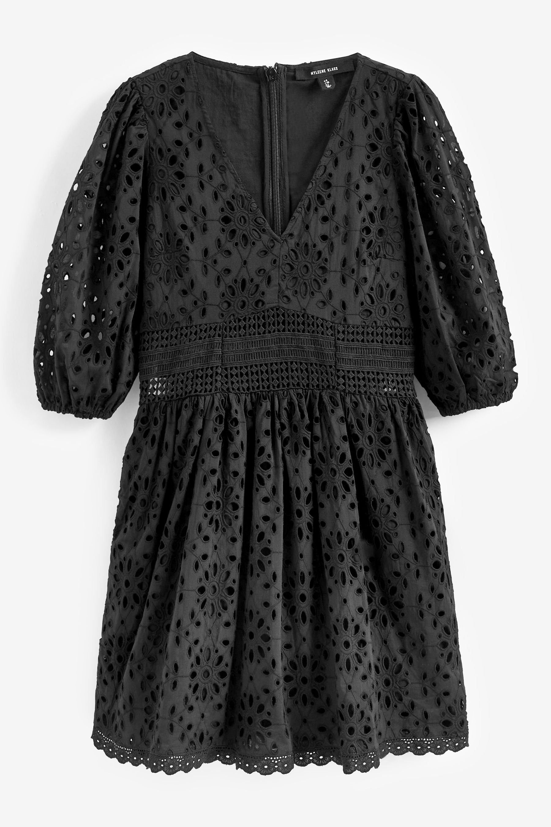Next Sommerkleid Myleene Klass Kleid Mit Lochstickerei 1 Tlg