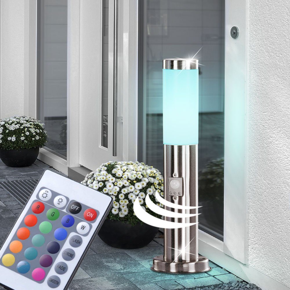 Etc Shop Sockelleuchte 7 Watt Rgb Led Außen Steh Leuchte Farbwechsel