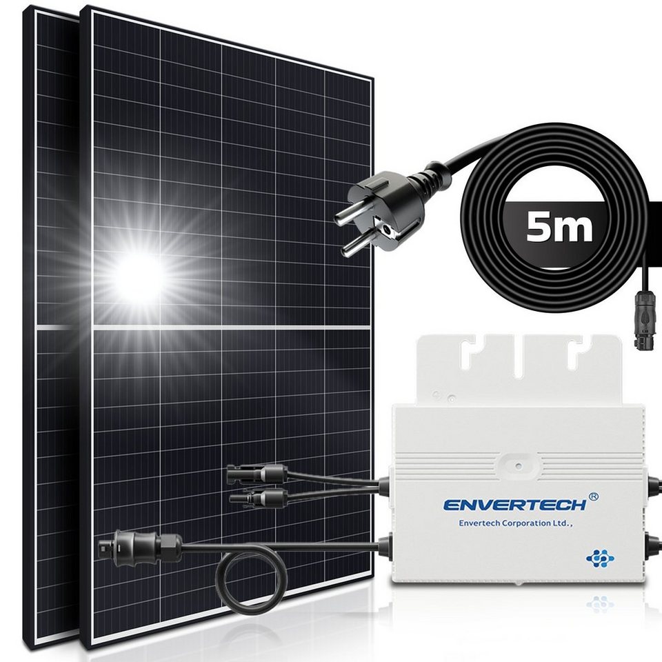 Sunniva Solaranlage Bifazial Balkonkraftwerk 860w Micro Wechselrichter