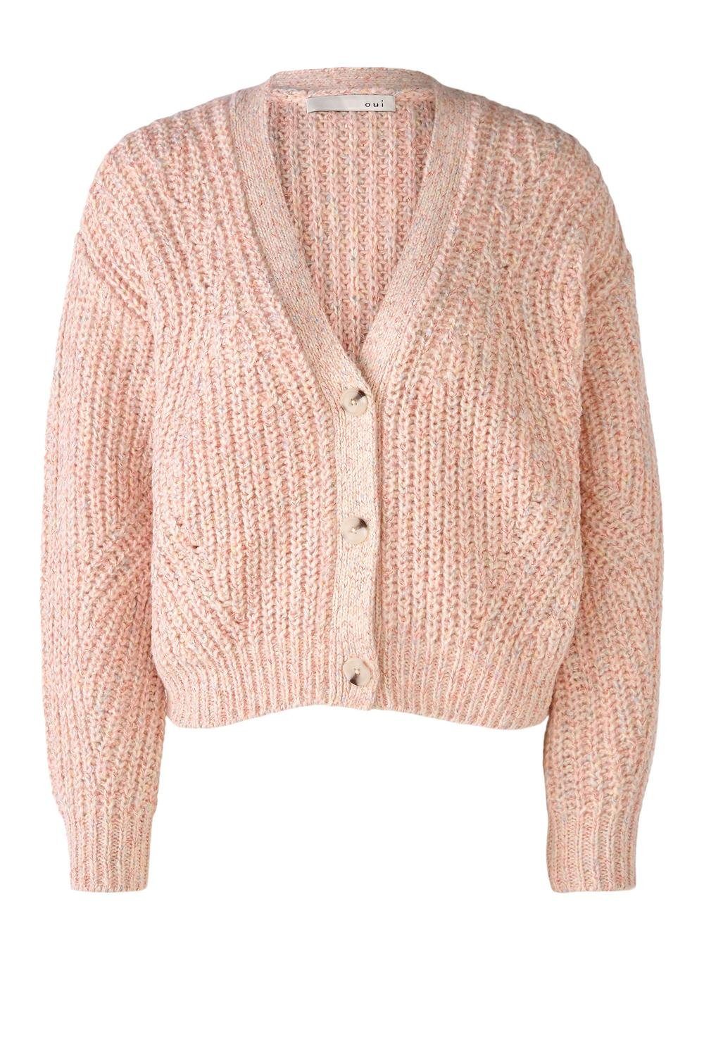 Oui Cardigan rose (1-tlg)