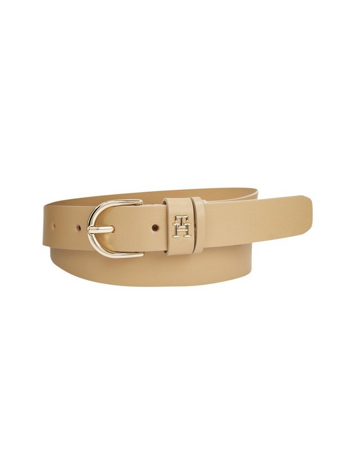 Tommy Hilfiger Ledergürtel Mit Th Monogramm Emblem Gürtel Mit Glattem