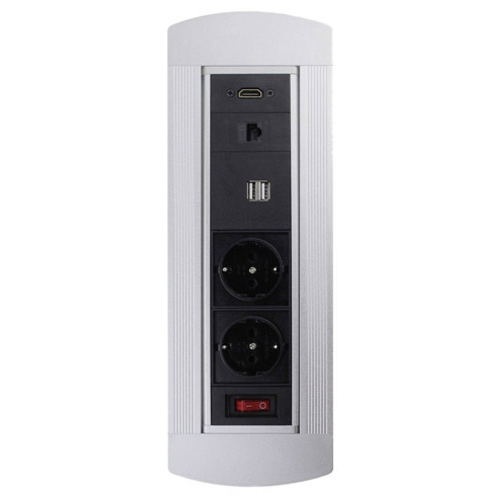 LEDmaxx Steckdose LEDmaxx 105950 Einbau-Steckdose mit HDMI, mit ...