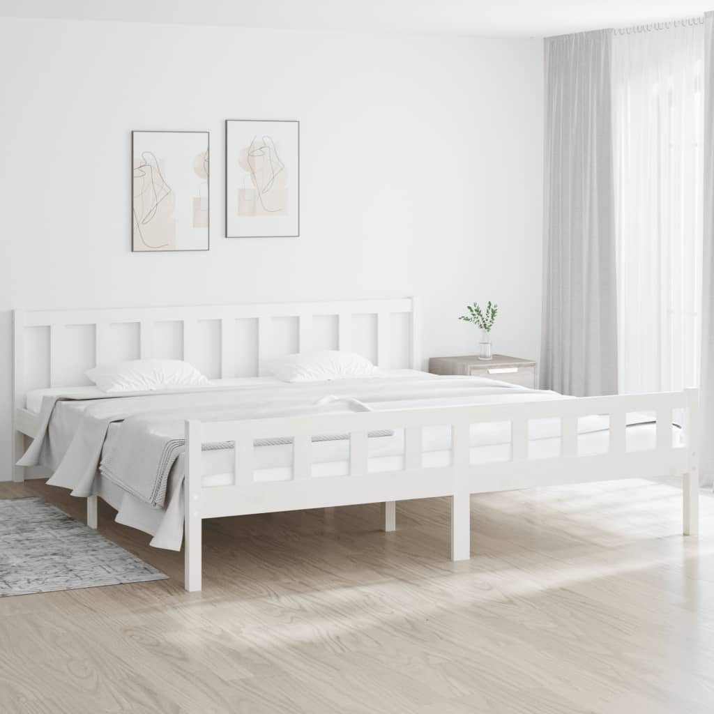 Spannende Bett Holz Wei 200x200 Bilder