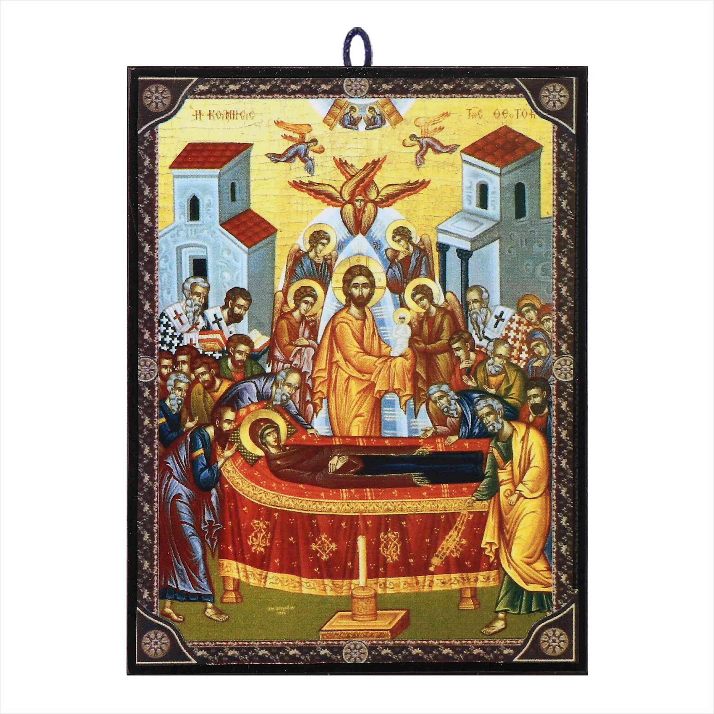 NKlaus Bild Ikone Mariä Himmelfahrt orthodox Zertifizierte Reproduktion aus Griech, Religion