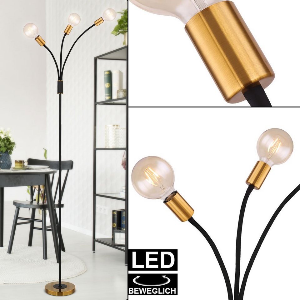 Etc Shop Stehlampe Vintage Stand Leuchte Verstellbar Wohn Zimmer Steh