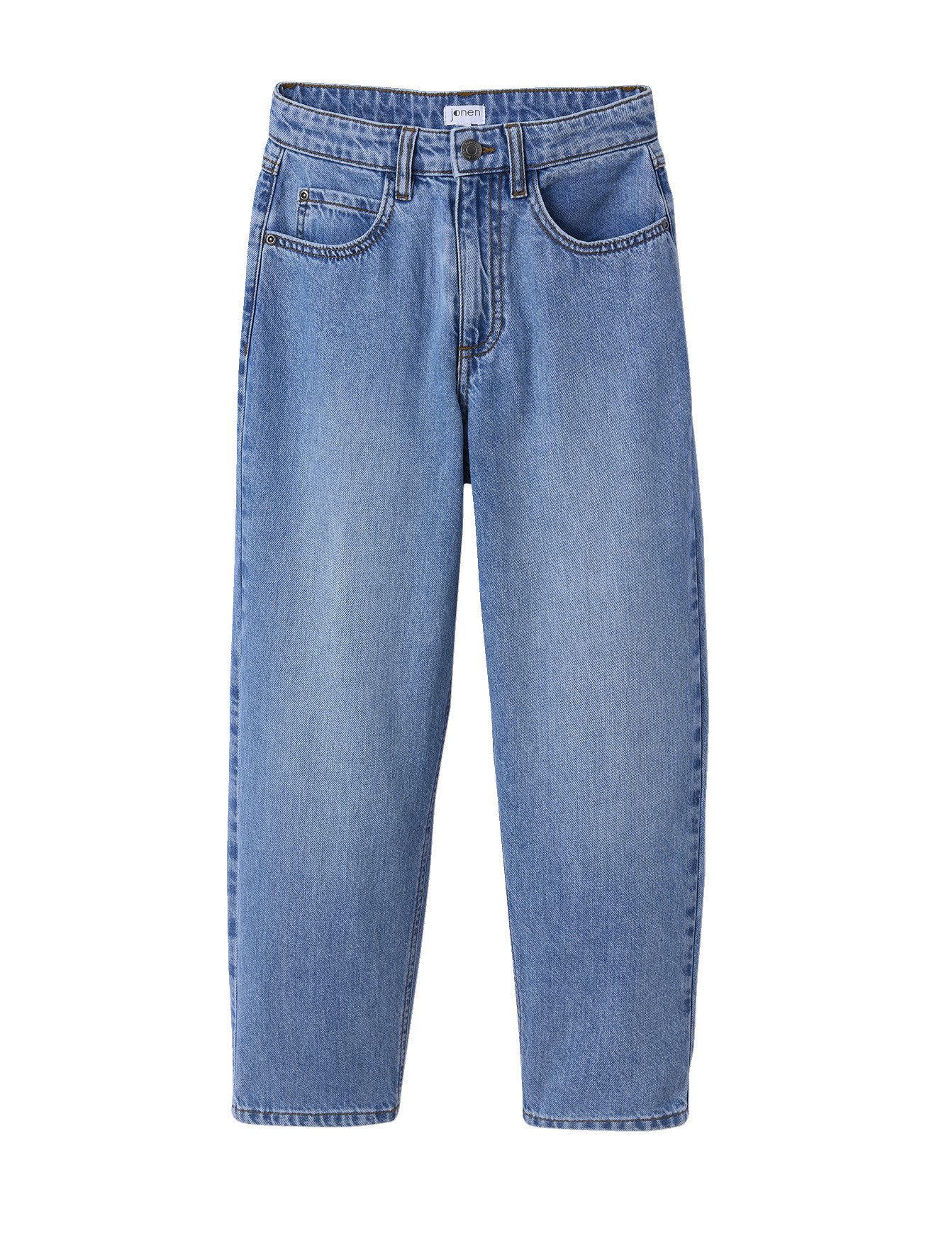 jonen Regular-fit-Jeans Weite Jungen Jeans