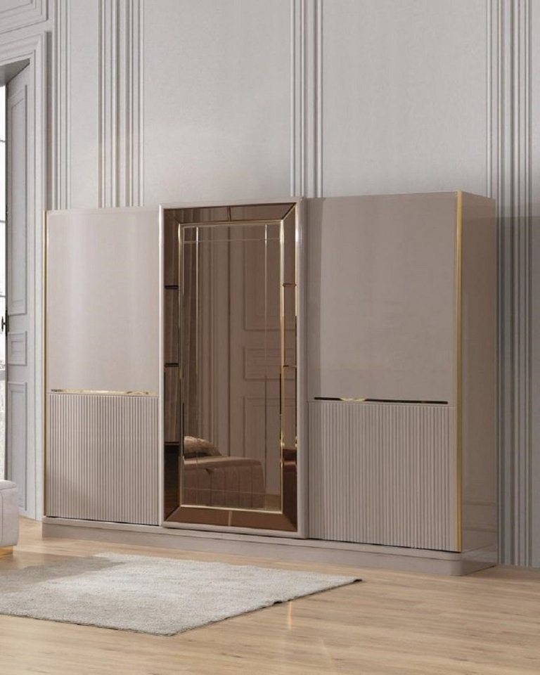 Jvmoebel Kleiderschrank Holzschrank Kleiderschrank Schrank Schlafzimmer