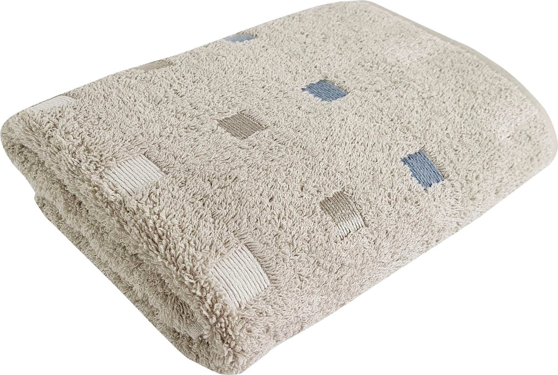 Framsohn Frottier Handtuch Set Quattro Walkfrottier 2 St Mit
