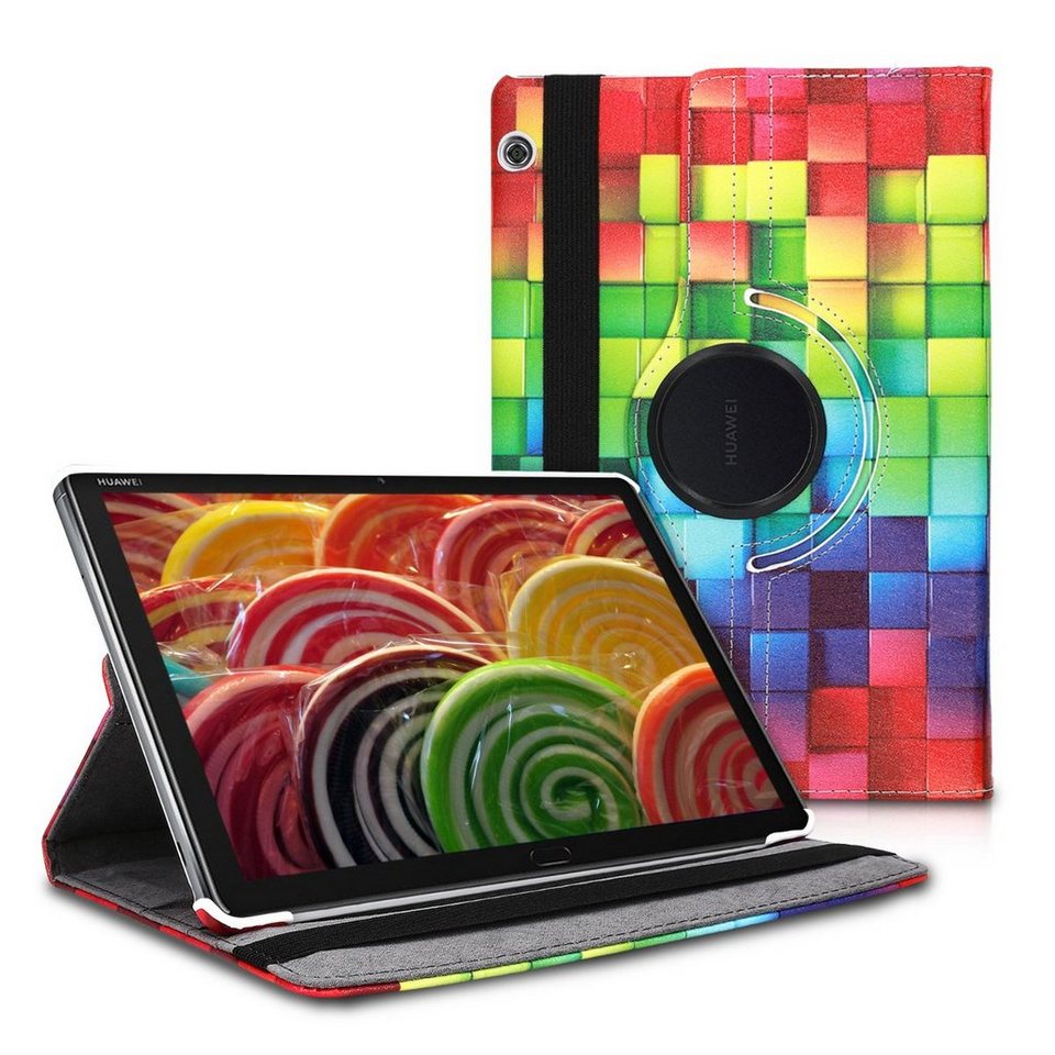 Kwmobile Tablet Hülle Hülle Für Huawei Mediapad T5 10 360° Tablet