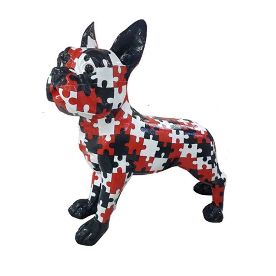 Jvmoebel Dekoobjekt Moderne Skulptur Hund Dekoration Figur Kunststoff
