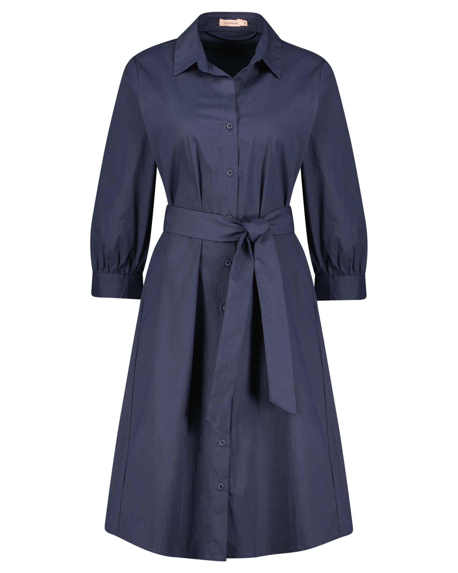 Kate Storm Blusenkleid Damen Hemdblusenkleid Toni Uni 1 Tlg