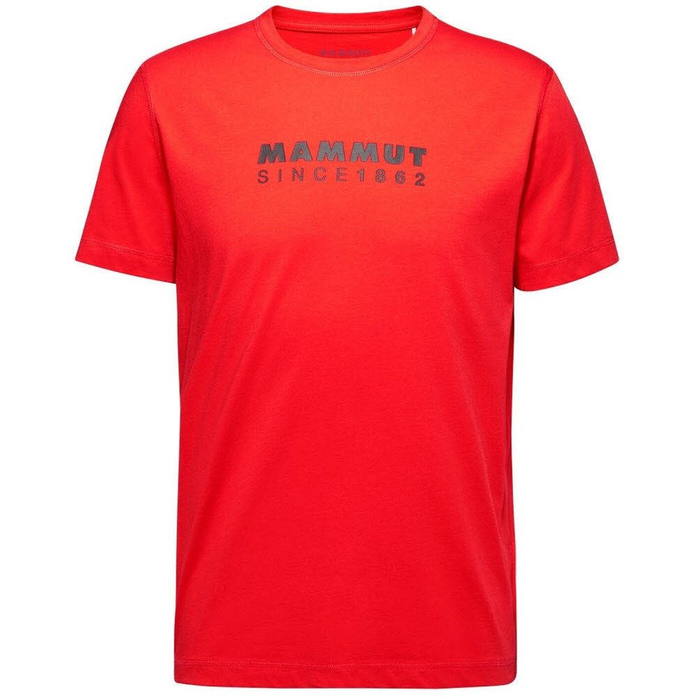 Mammut T-Shirt Mammut Core T-Shirt Men Logo, mammut red