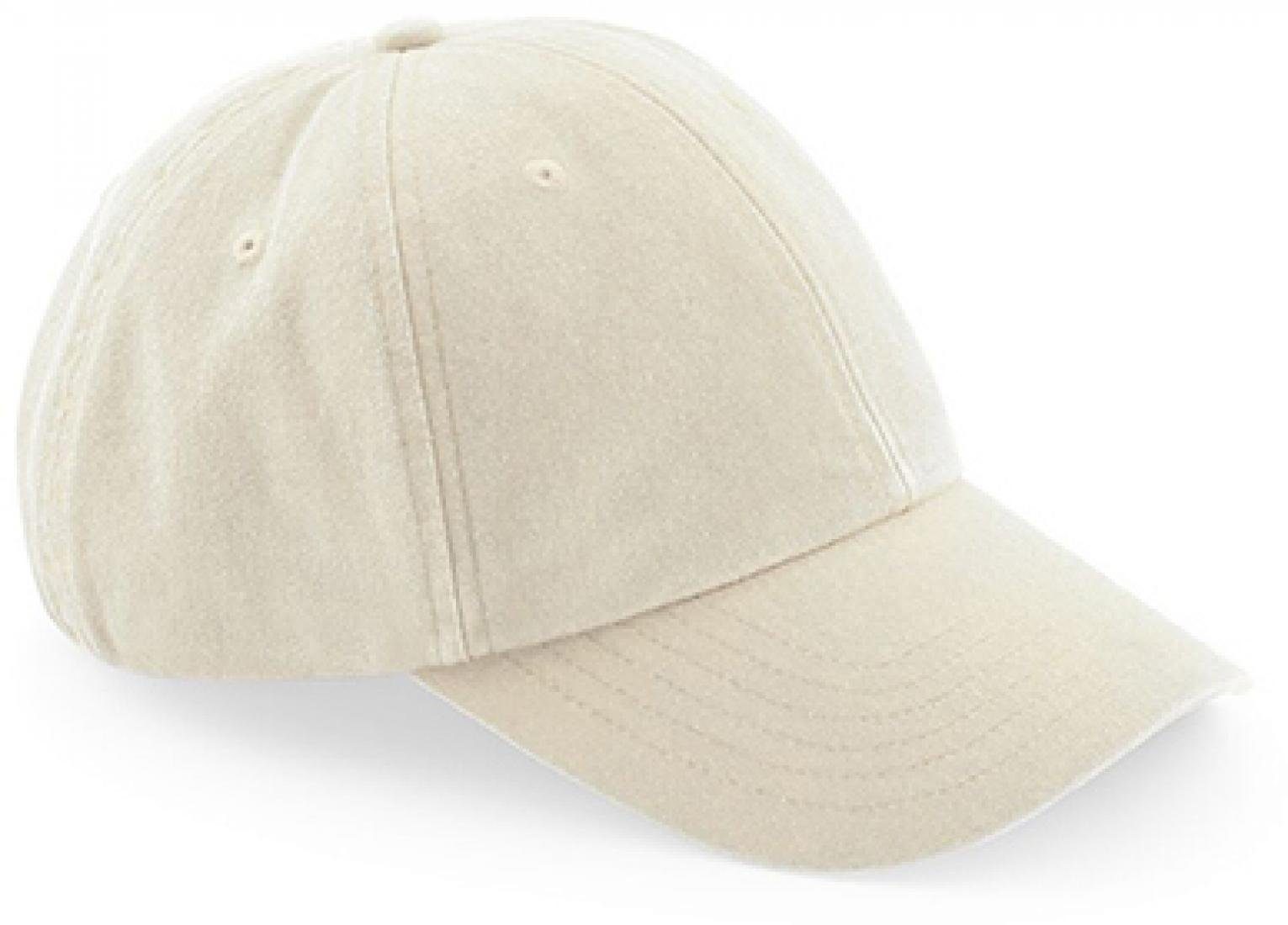 Beechfield® Baseball Cap Low Profile Vintage Cap / 6-Panel-Design, Baseballcappy, Baseball Kappe