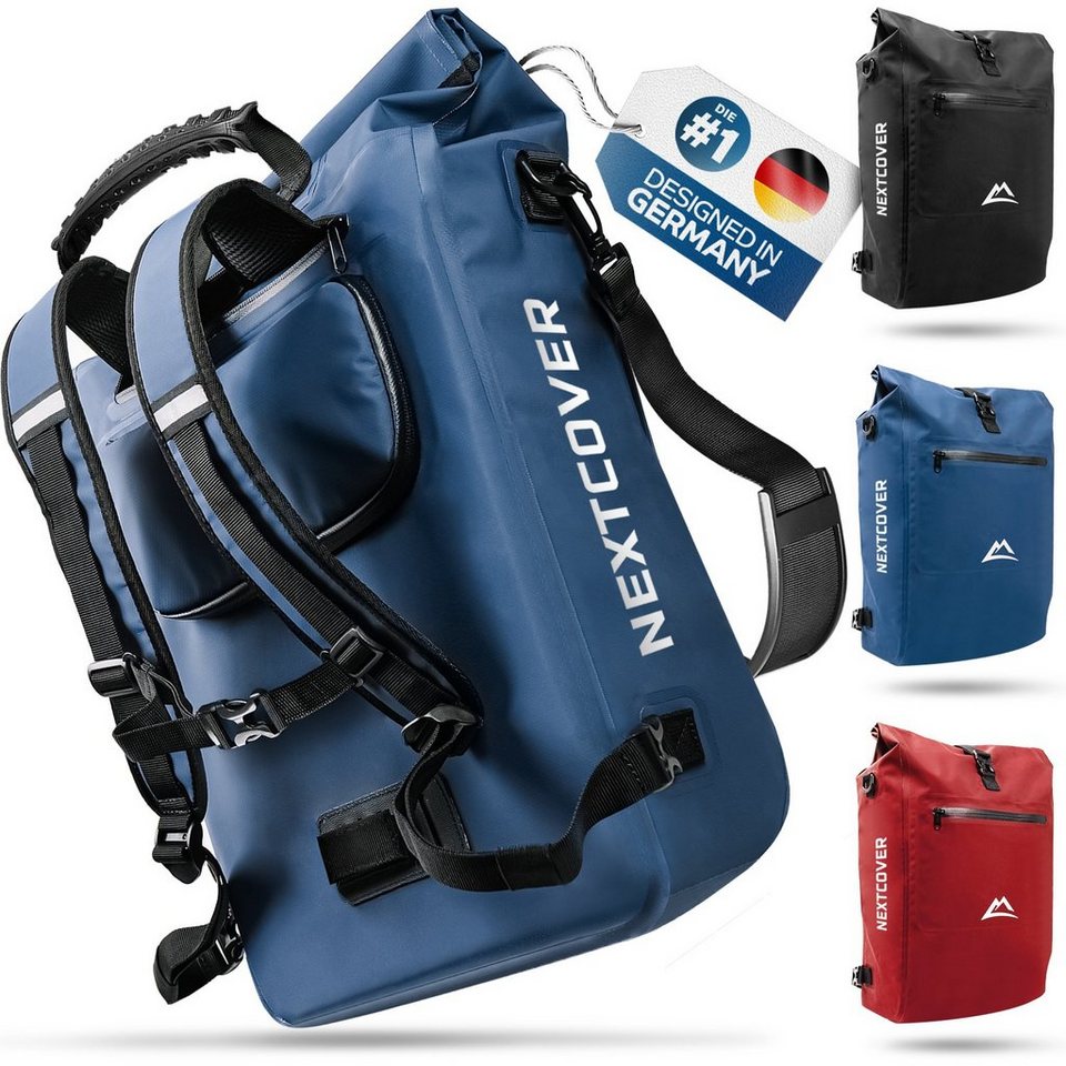 Nextcover Fahrradtasche Neu 3in1 Fahrradtasche Für Gepäckträger