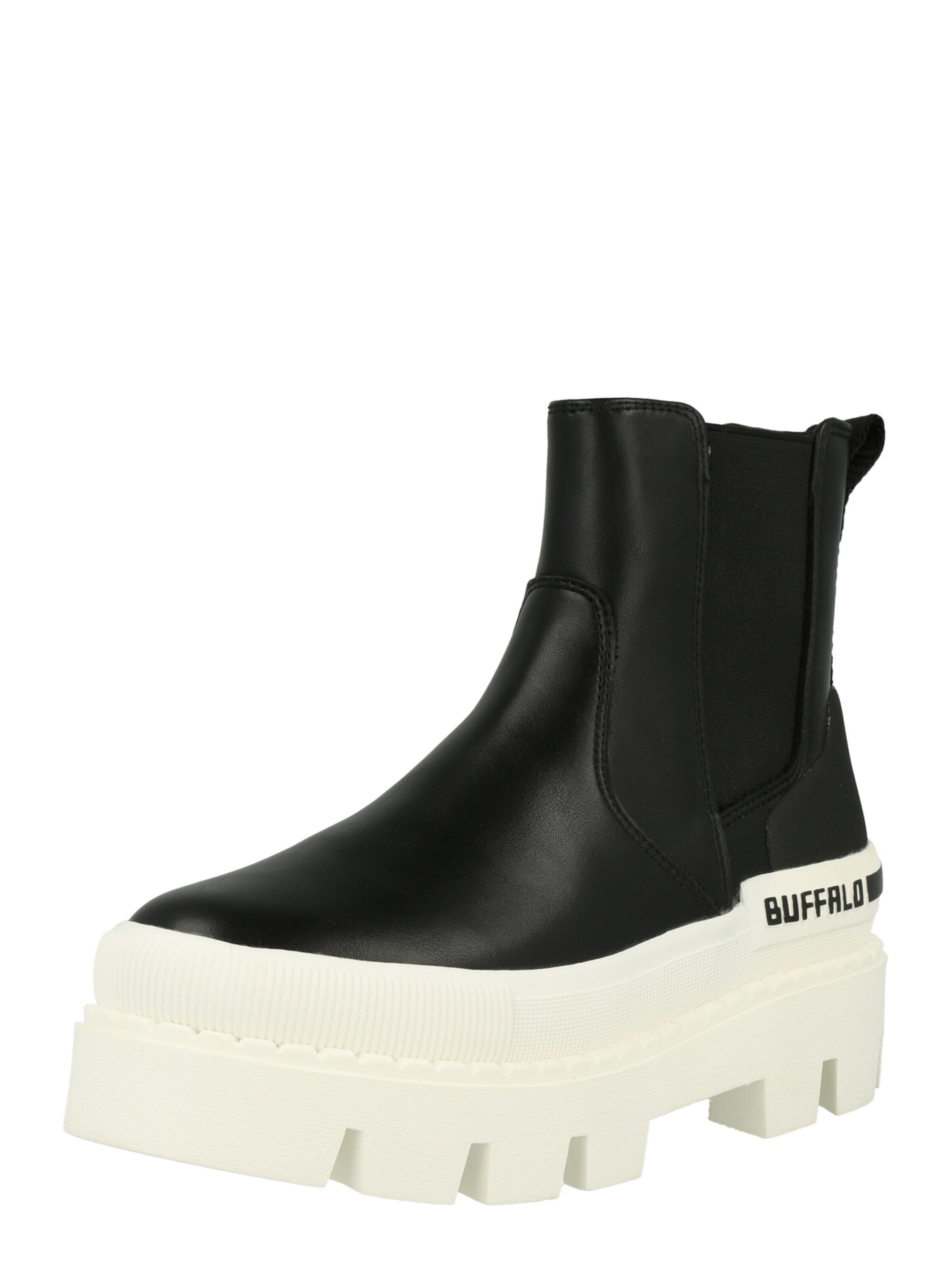 Buffalo RAVEN Schnürstiefelette (1-tlg), Elastikeinsätze