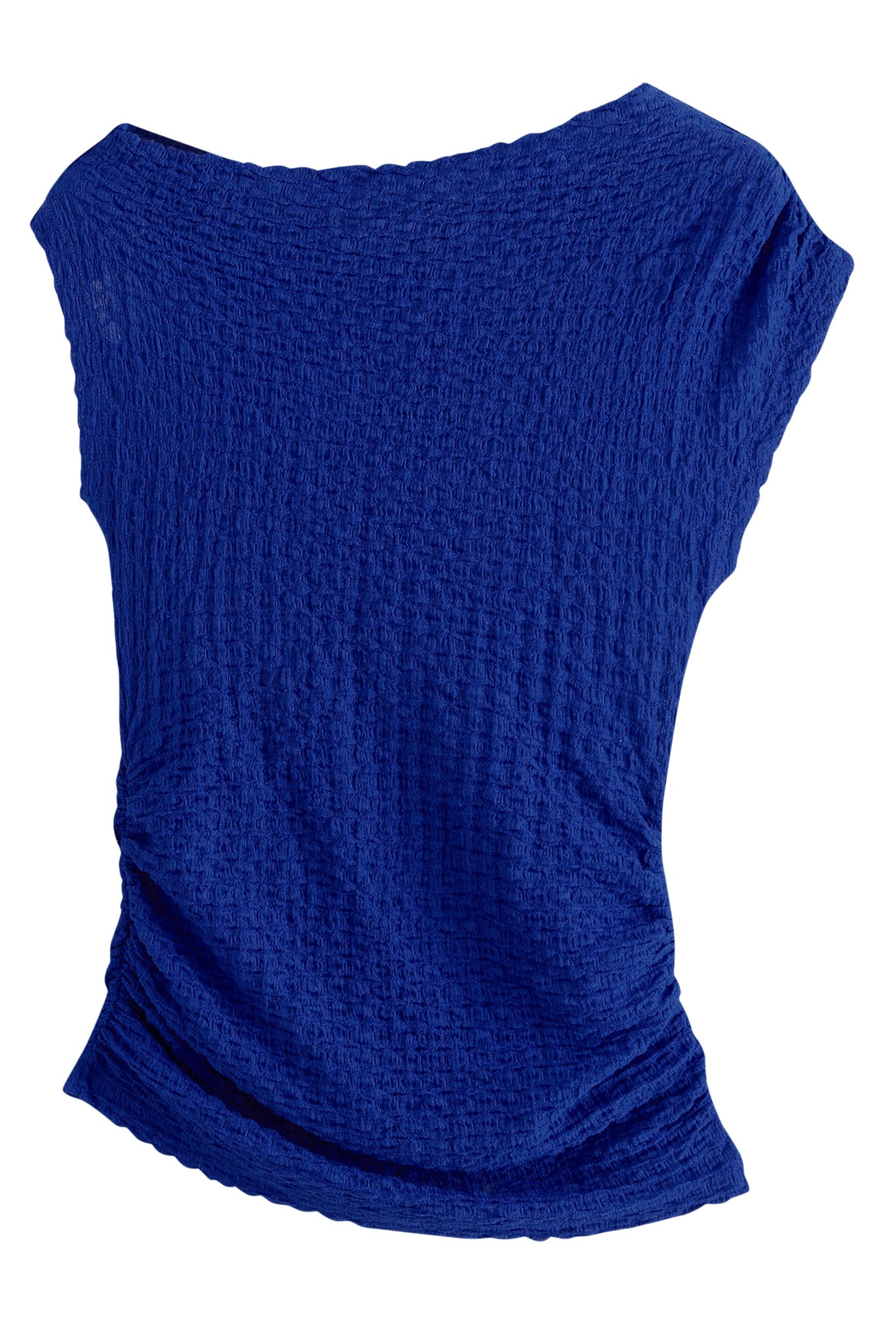 Next One Shoulder Top Schulterfreies Strukturiertes Oberteil 1 Tlg