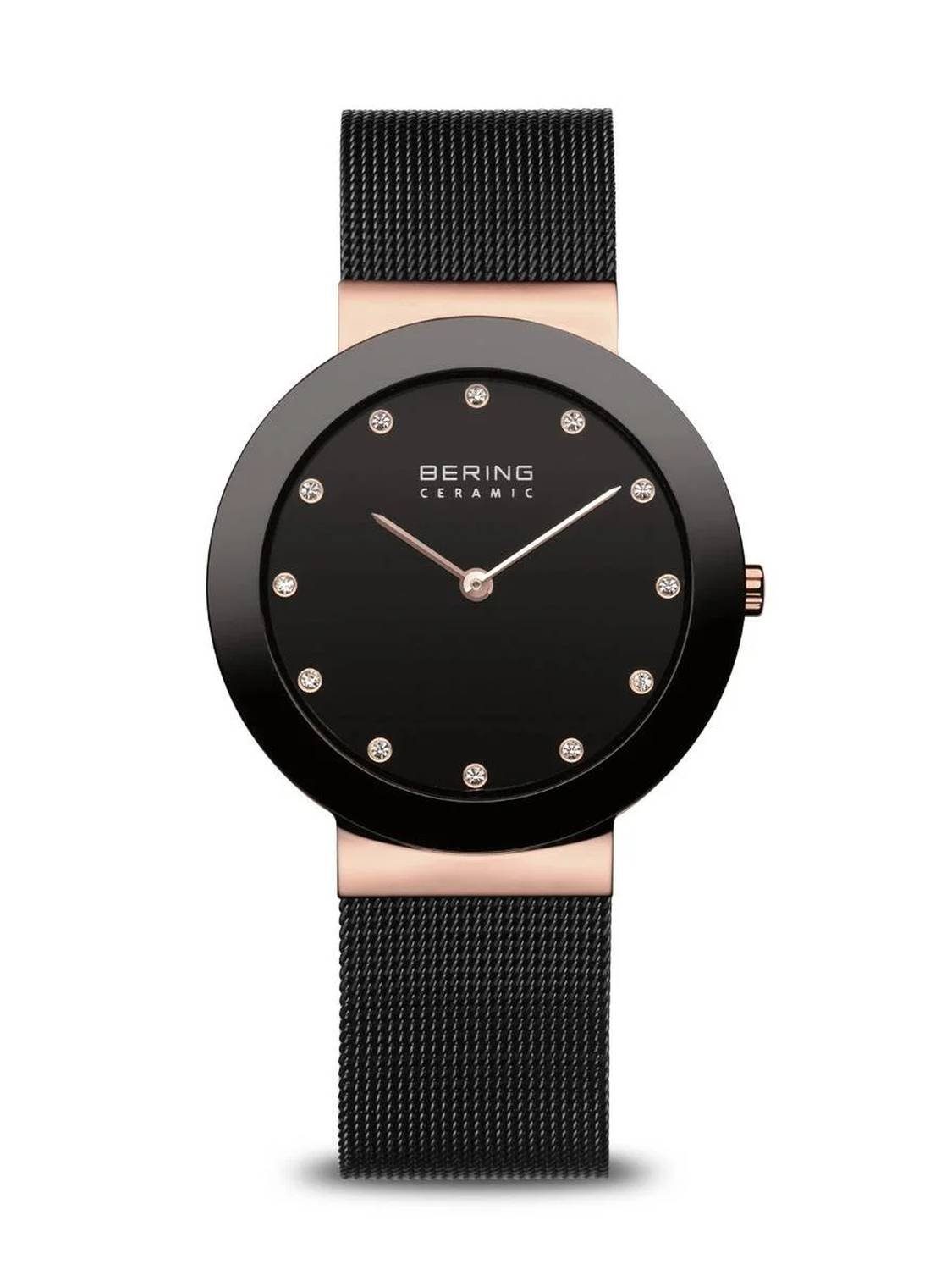 Bering Quarzuhr Ceramic Collection, Das Gehäuse ist aus Edelstahl und ...