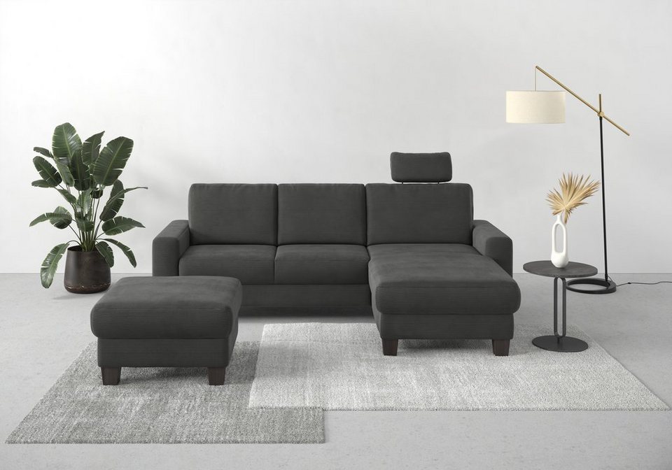 Home Affaire Ecksofa Summer L Form Mit Recamiere Mit Oder Ohne