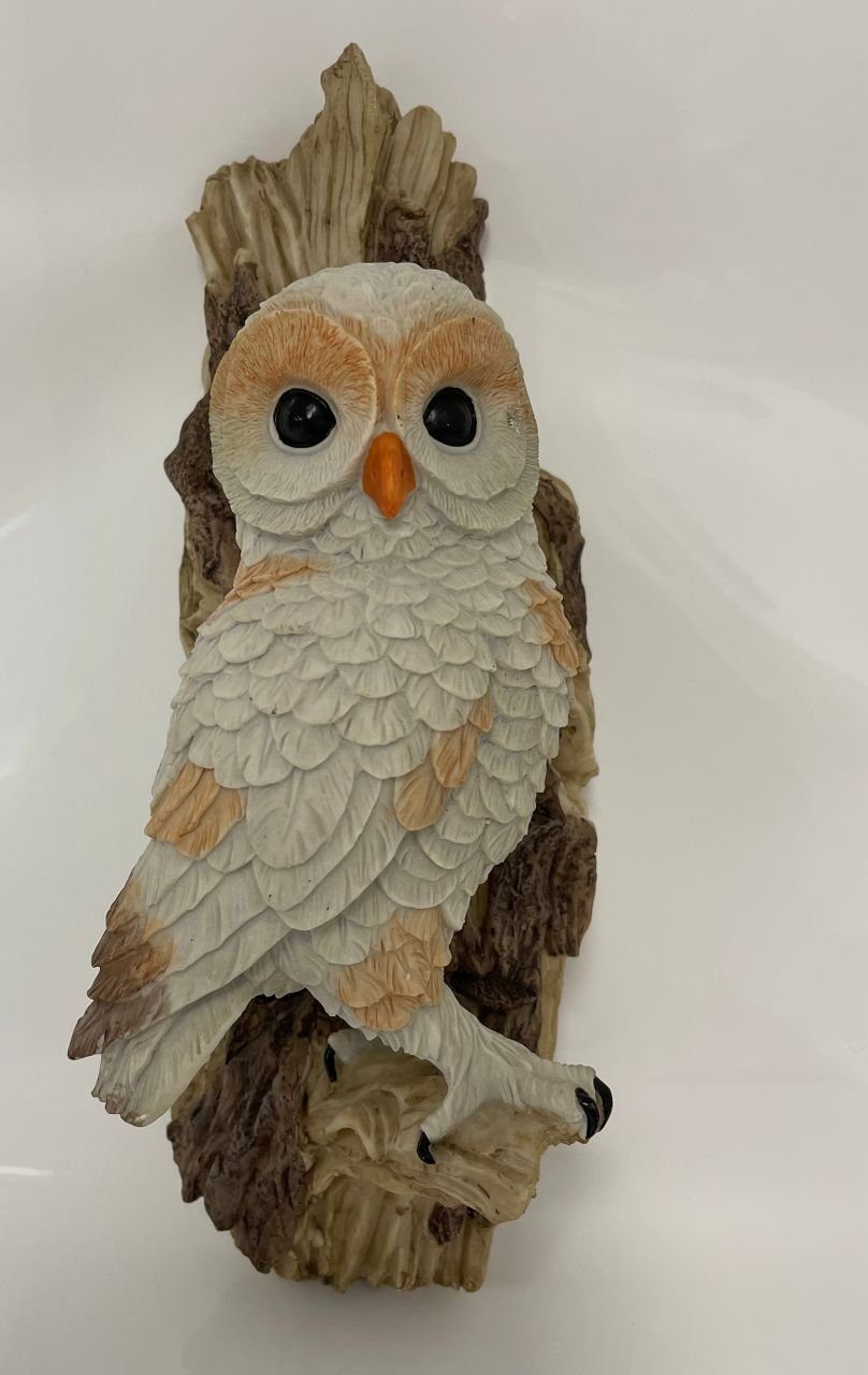 Unbekannt Dekofigur Dekofigur Eule am Stamm 31 x 12 x 12,5 cm