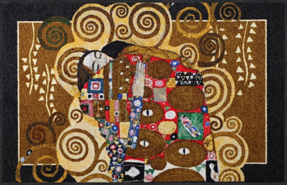 Salonloewe Fußmatte Salonloewe DIE ERFÜLLUNG melange Fußmatte Wohnmatte 75 x 120 cm, Salonloewe ...