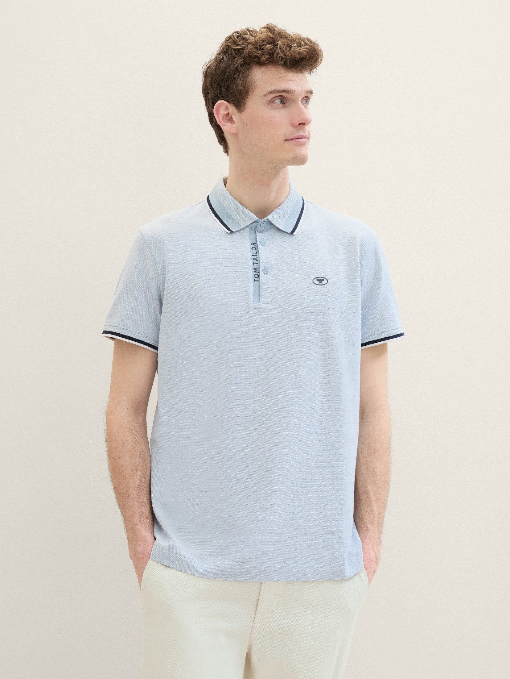 Tom Tailor Poloshirt Poloshirt Mit Piqué Struktur