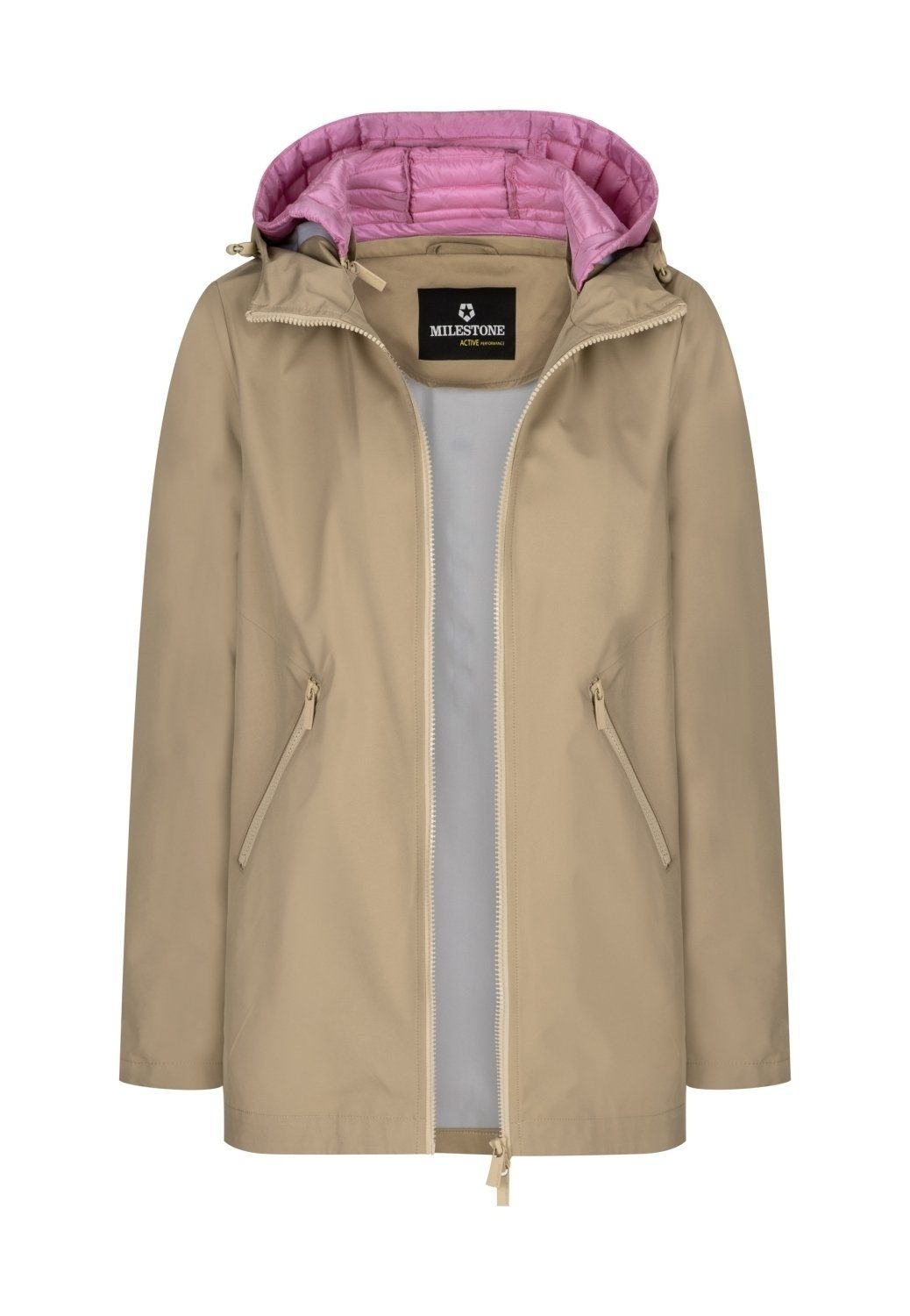 Milestone Funktionsjacke Milestone Damen Regenjacke Funktionsjacke