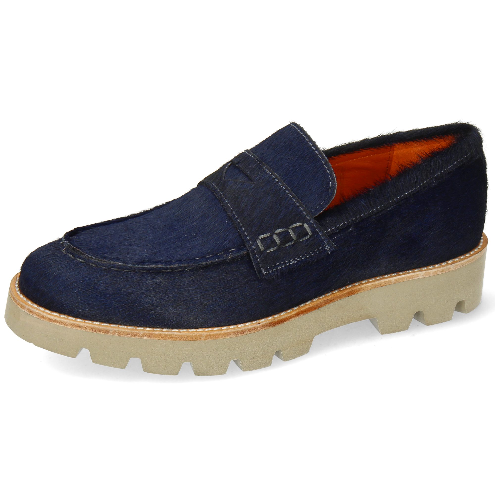 Melvin & Hamilton Jade 47 Loafer, Material:Vegetabil gegerbtes Kalbsleder