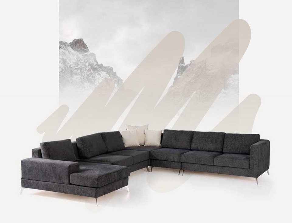 Jvmoebel Ecksofa Luxus Ecksofa U Form Sofa Sofas Wohnzimmer Modern