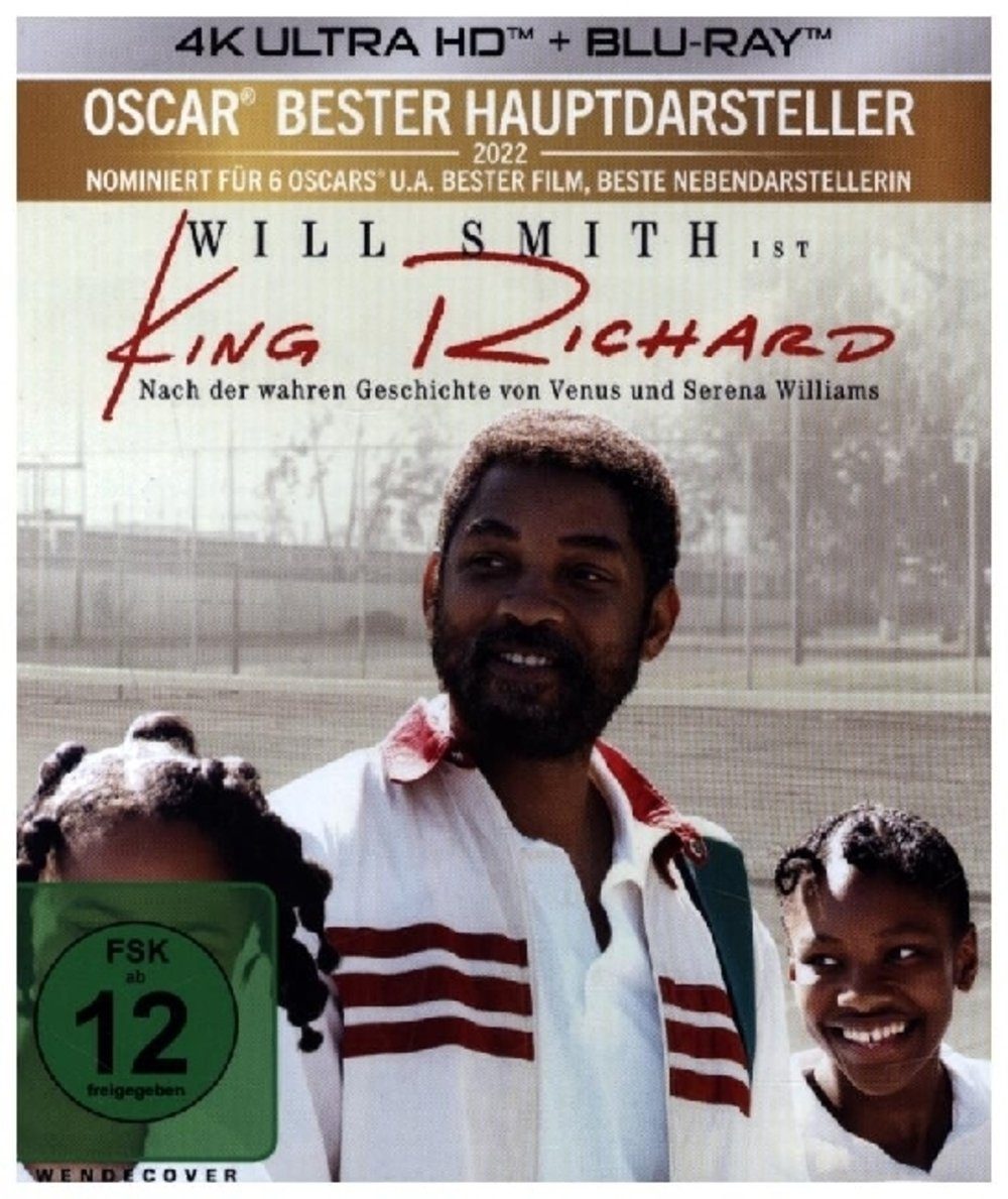 Alive Blu-ray King Richard 4K, 1 UHD-Blu-ray + 1 Blu-ray