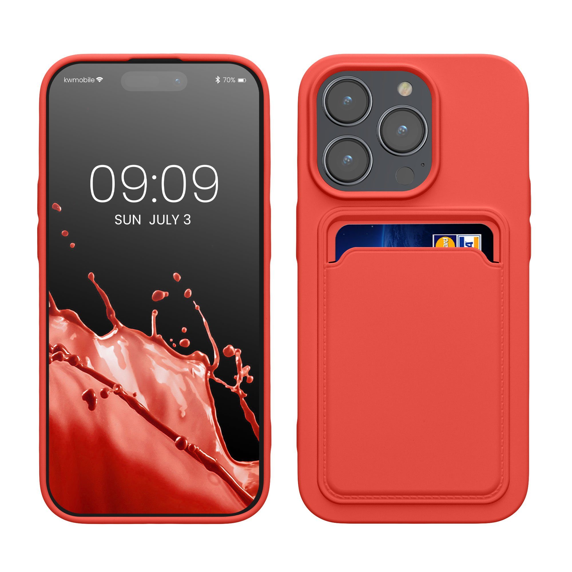 Kwmobile Handyhülle Hülle Für Apple Iphone 14 Pro Handyhülle Mit Fach