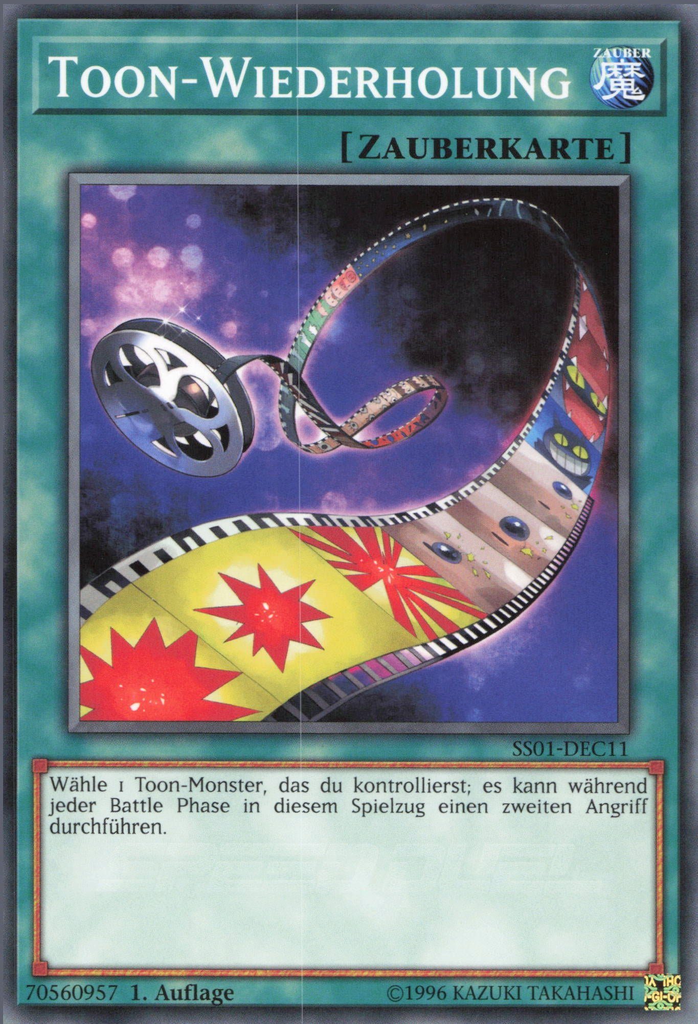 Recollectibles Sammelkarte Yugioh Karte Toon Wiederholung Deutsch Yu
