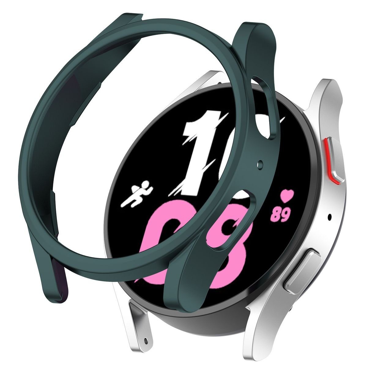 Wigento Smartwatch Hülle Für Samsung Galaxy Watch 5 Pro 45 Mm