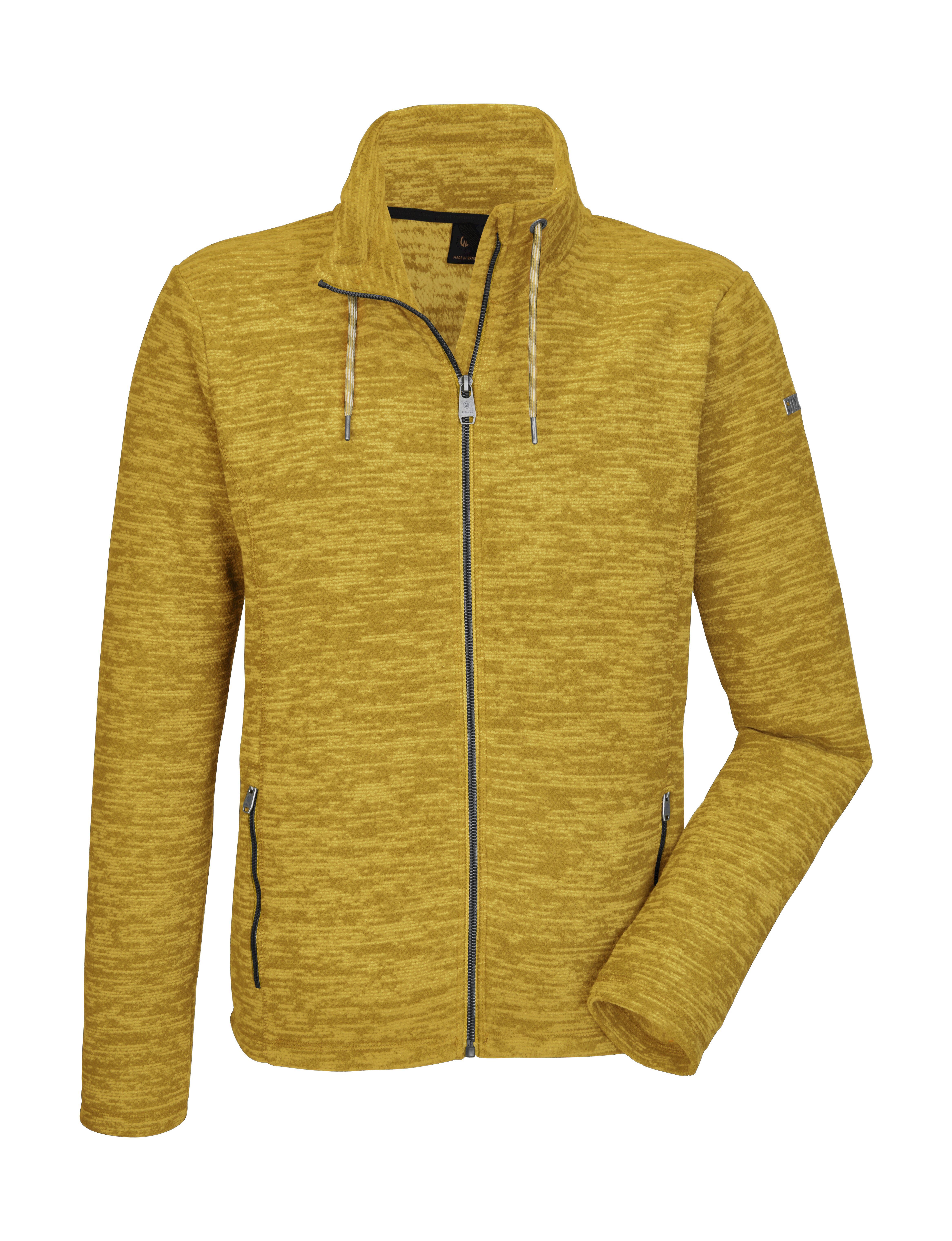 G.I.G.A. DX by killtec Fleecejacke GS 175 MN KNTFLC JCKT, gelb, grün