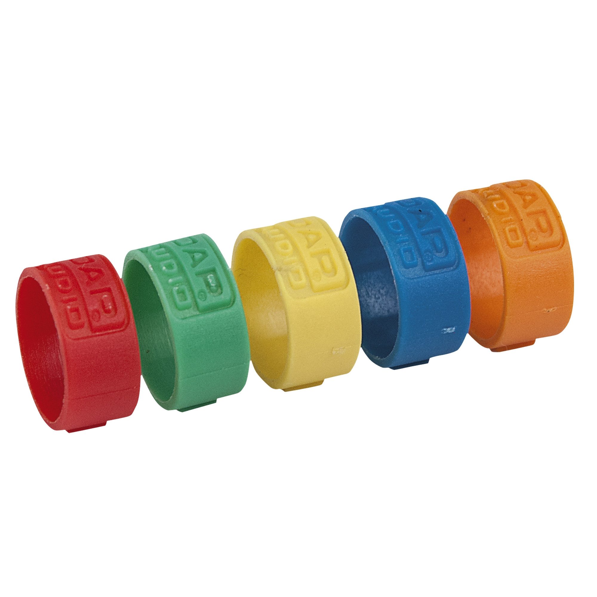 DAP Kabelverbinder-Sortiment DAP Ring für X-typ Jack-Connector Orange
