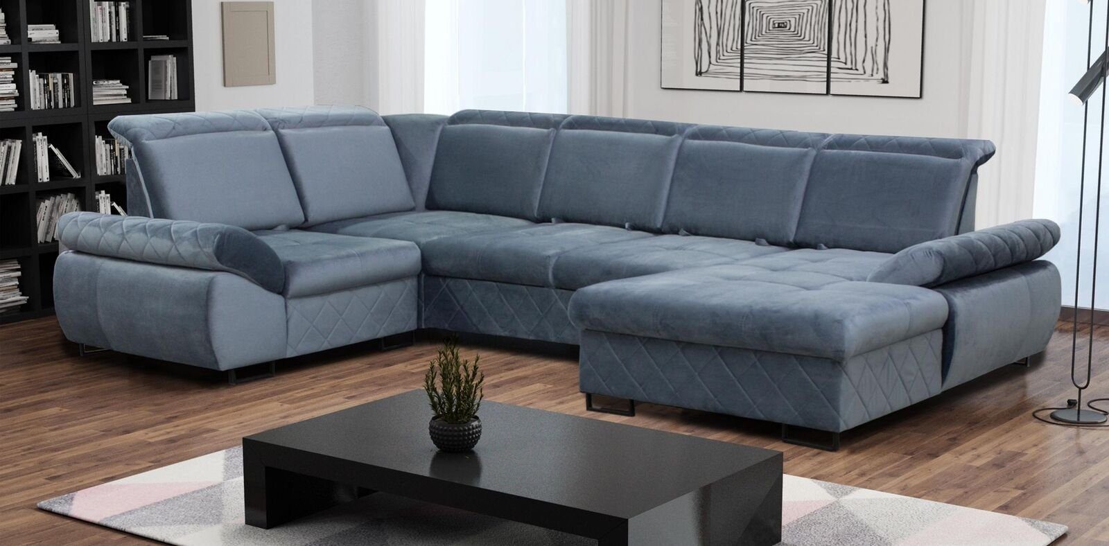 Jvmoebel Ecksofa Ecksofa Couch Möbel Neu Wohnlandschaft U Form Made In