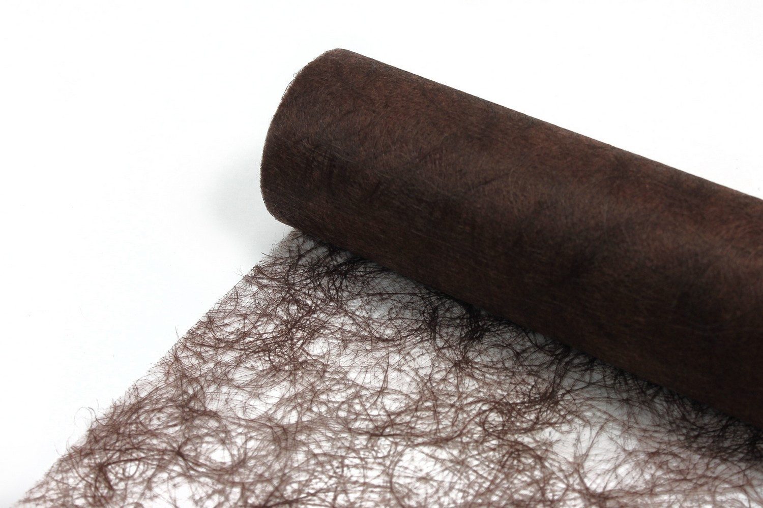 Deko AS Tischläufer Sizoflor Tischband schokolade 20 cm Rolle 5 Meter 60 021-R (1-tlg, 1 Rolle ...